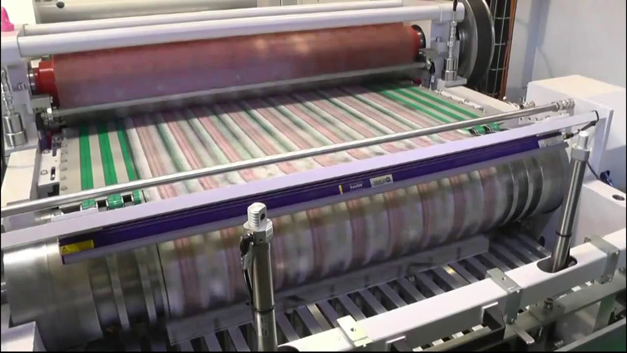 Label CS – Cut & Stack Automatic Line - YouTube