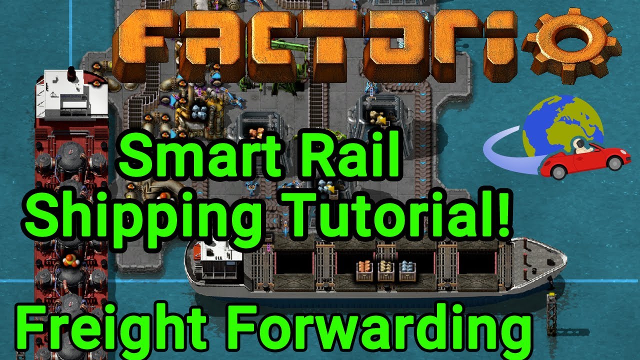 Rail and Shipping Explanation- How I made my shipping network work with ...
