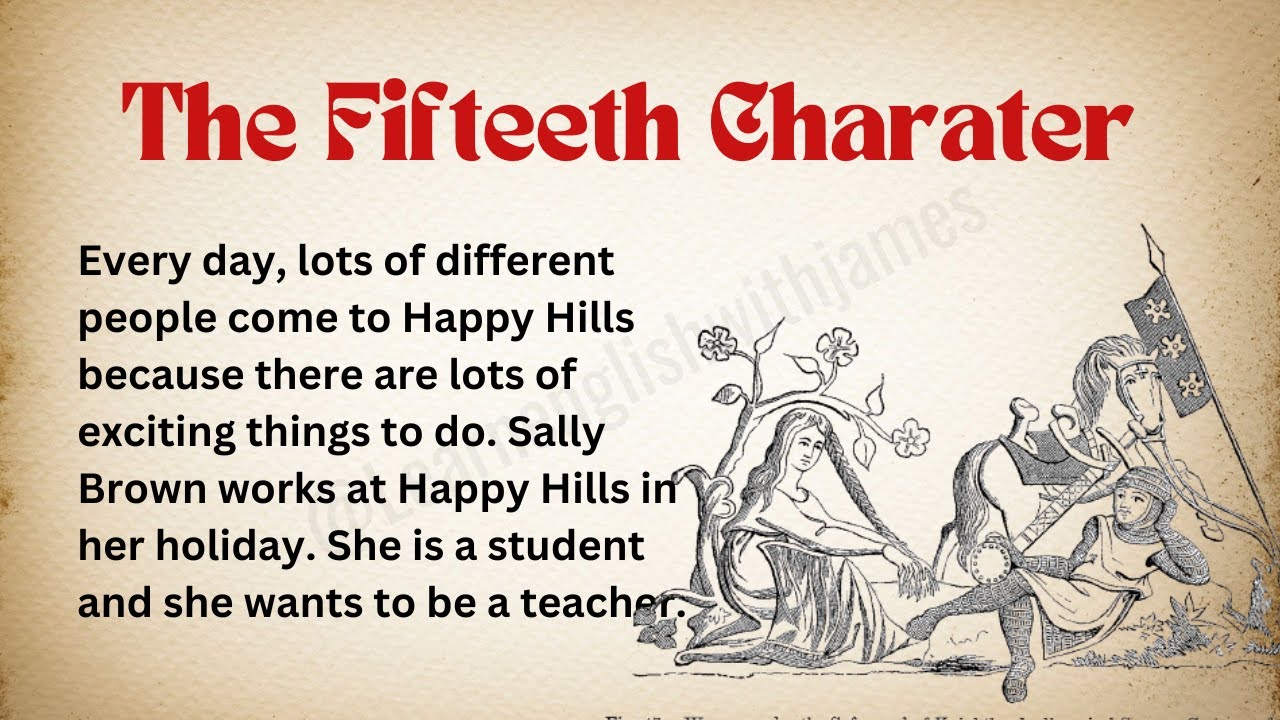 Learn English through Story Level 1 - The Fifteenth Character - Graded ...