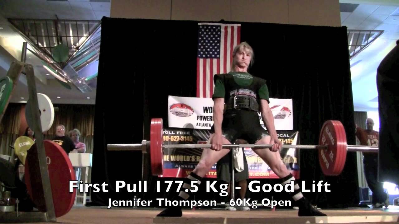 Jennifer Thompson at USAPL 2011 Women's Nationals - YouTube