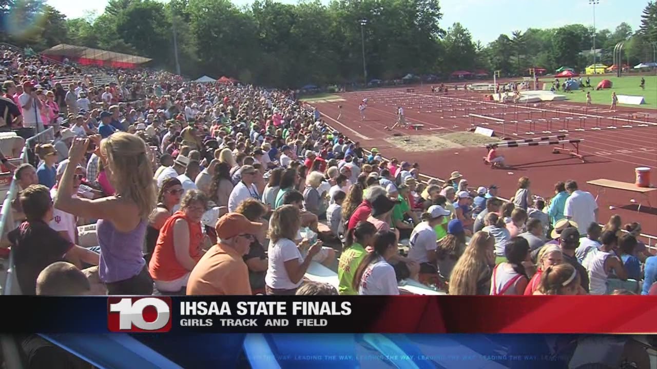 IHSAA Girls track state finals - YouTube