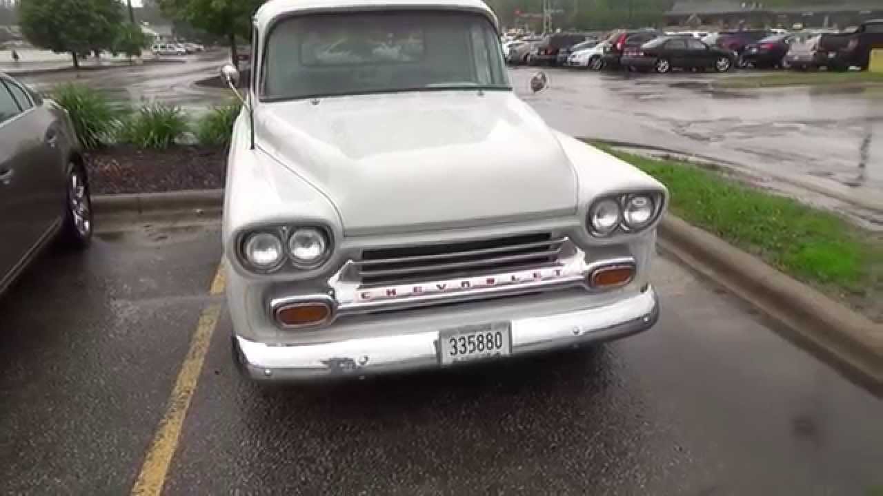 58 or 59? Chevy Stepside pickup - YouTube