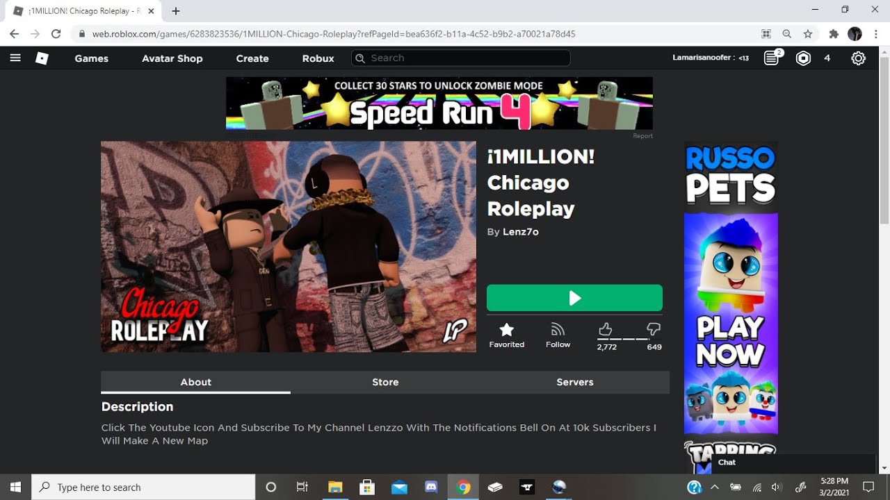 Chicago Roleplay Roblox Game In Description YouTube Chicago Roleplay Roblox Game In Description YouTube