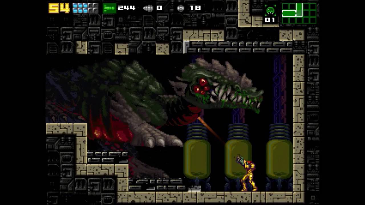 AM2R - Queen Metroid: Powersuit Only - YouTube
