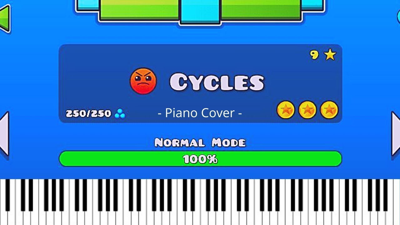 Cycles Geometry Dash Logo