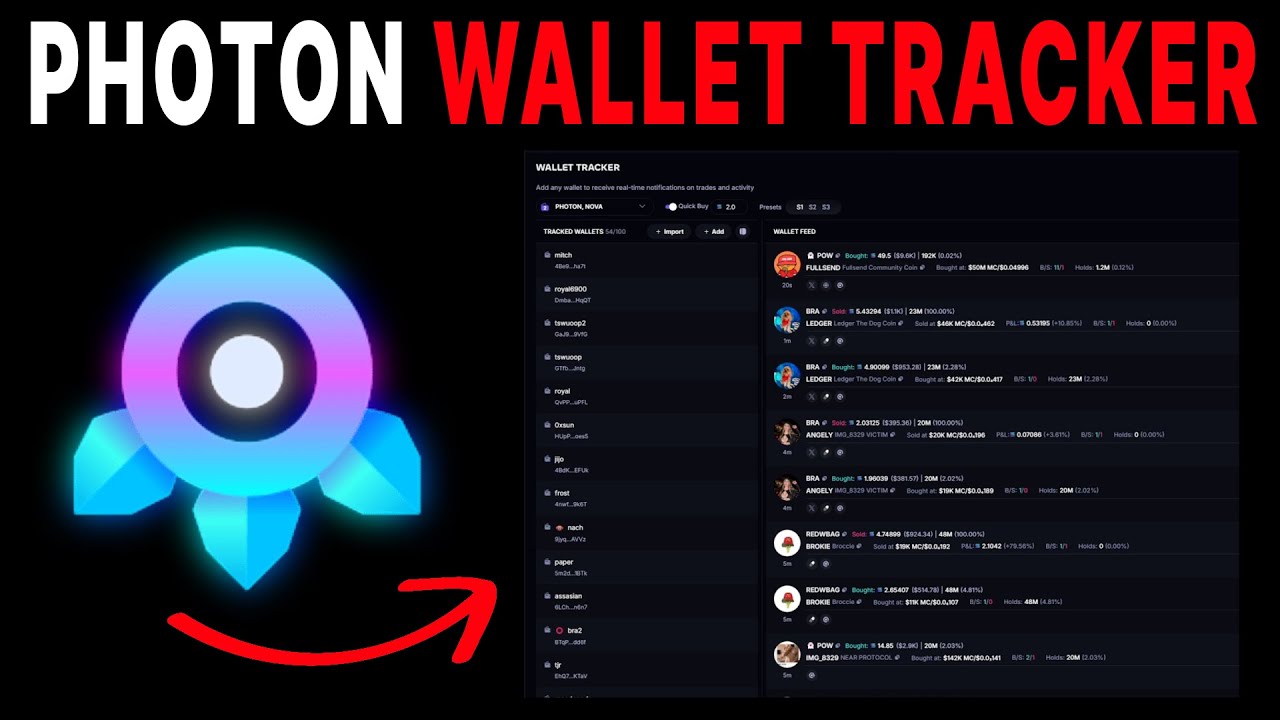 The HIDDEN Benefits of Using Photon Wallet Tracker for Crypto - YouTube