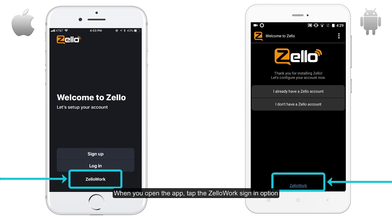 Zello work - YouTube
