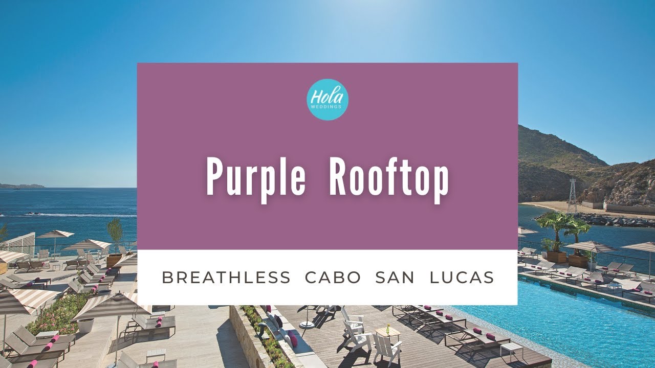 Breathless Cabo San Lucas Purple Rooftop - YouTube
