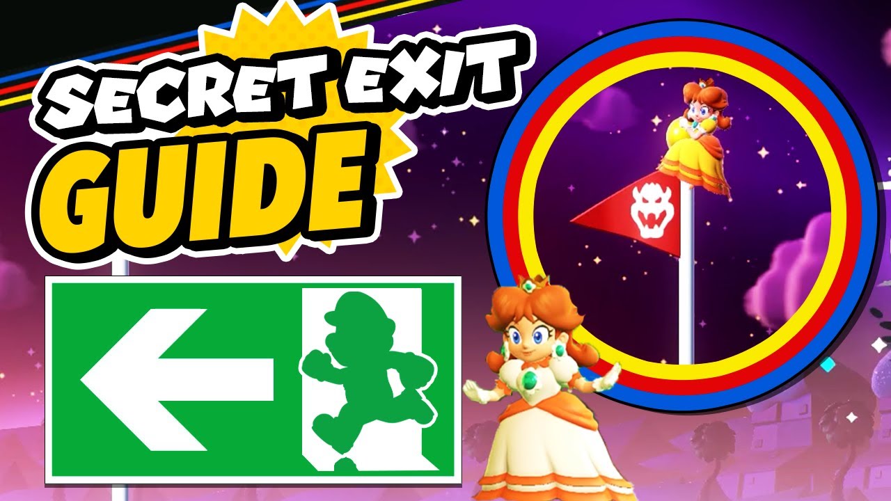 All Secret Exits in Super Mario Bros Wonder! (100% Collectibles Guide ...