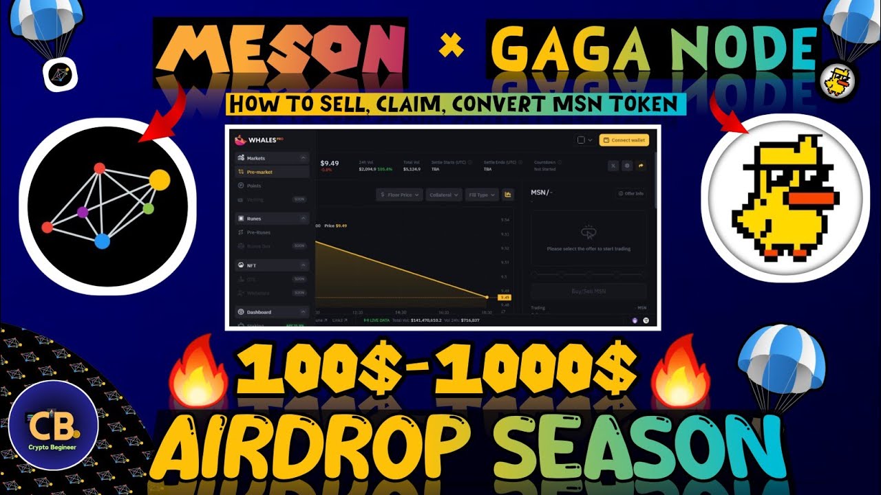 Gaga Node Update | Meson Network Airdrop | Claim MSN token Airdrop ...