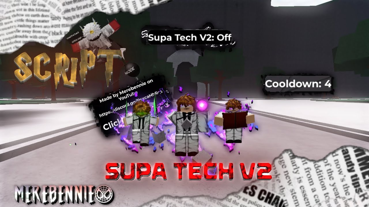 *OP* SUPA V2 TECH SCRIPT | TSB | THE STRONGEST BATTLEGROUNDS - YouTube