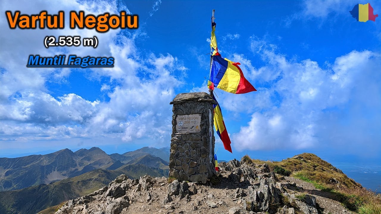 Varful Negoiu din Muntii Fagaras (2024) | Viziteaza Romania - YouTube