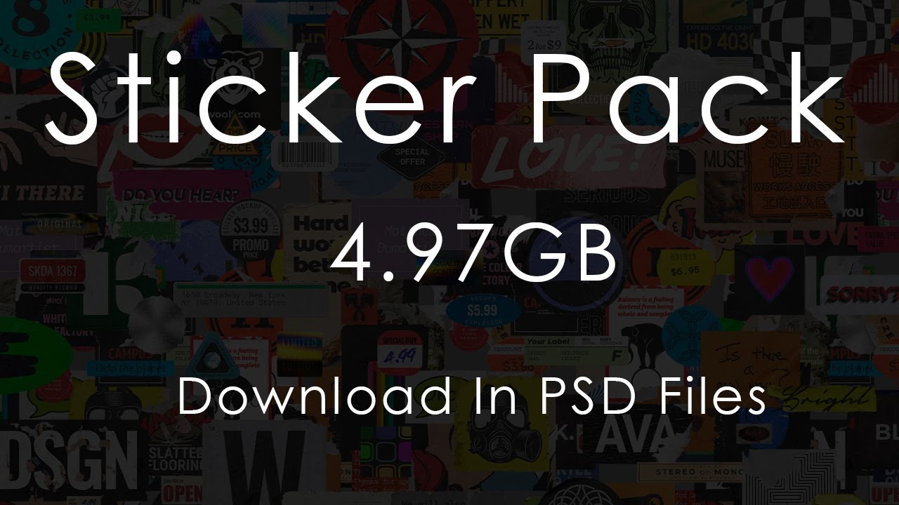 Big Sticker Mockup Pack Download In PSD Files |Sheri Sk| |Photoshop ...
