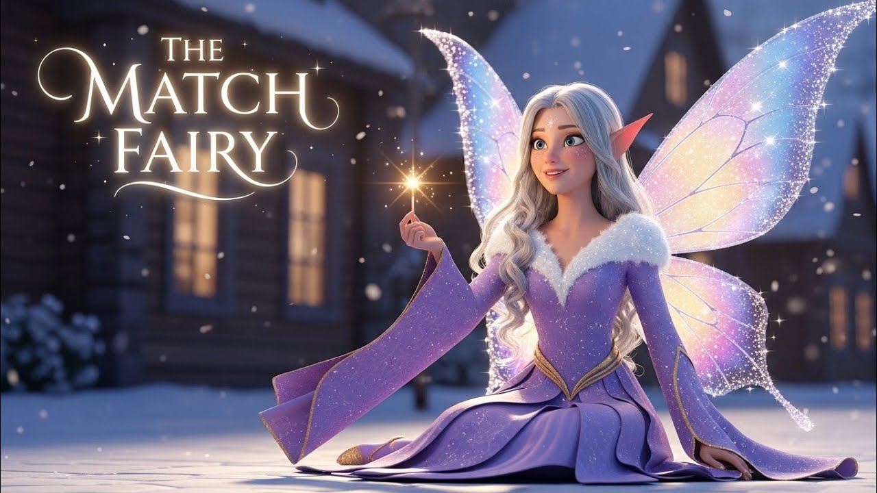 The Match Fairy — Light of Hope in Daylight Snow | Fairytale Story ...