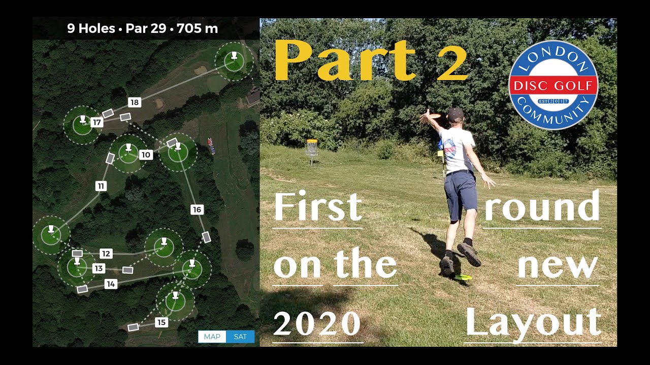Horsenden Hill Disc Golf | First round on the new 2020 layout | Part 2 ...