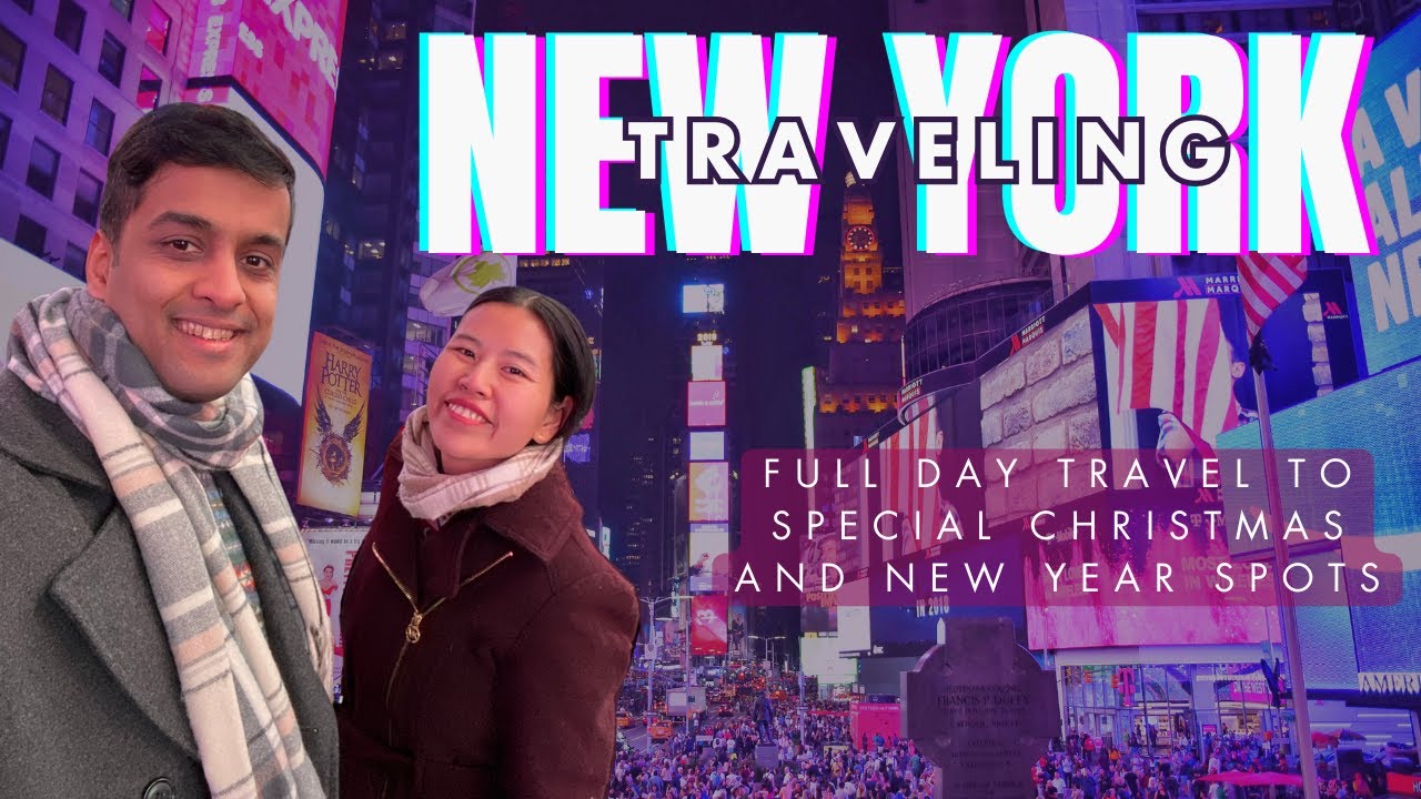 Indian Chinese Baby First Christmas Celebration Visit in New York City ...