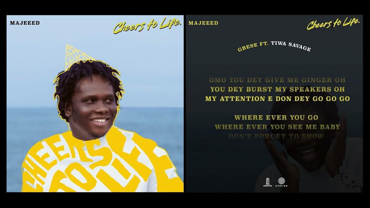 Majeeed And Tiwa Savage Gbese Official Lyric Video Youtube