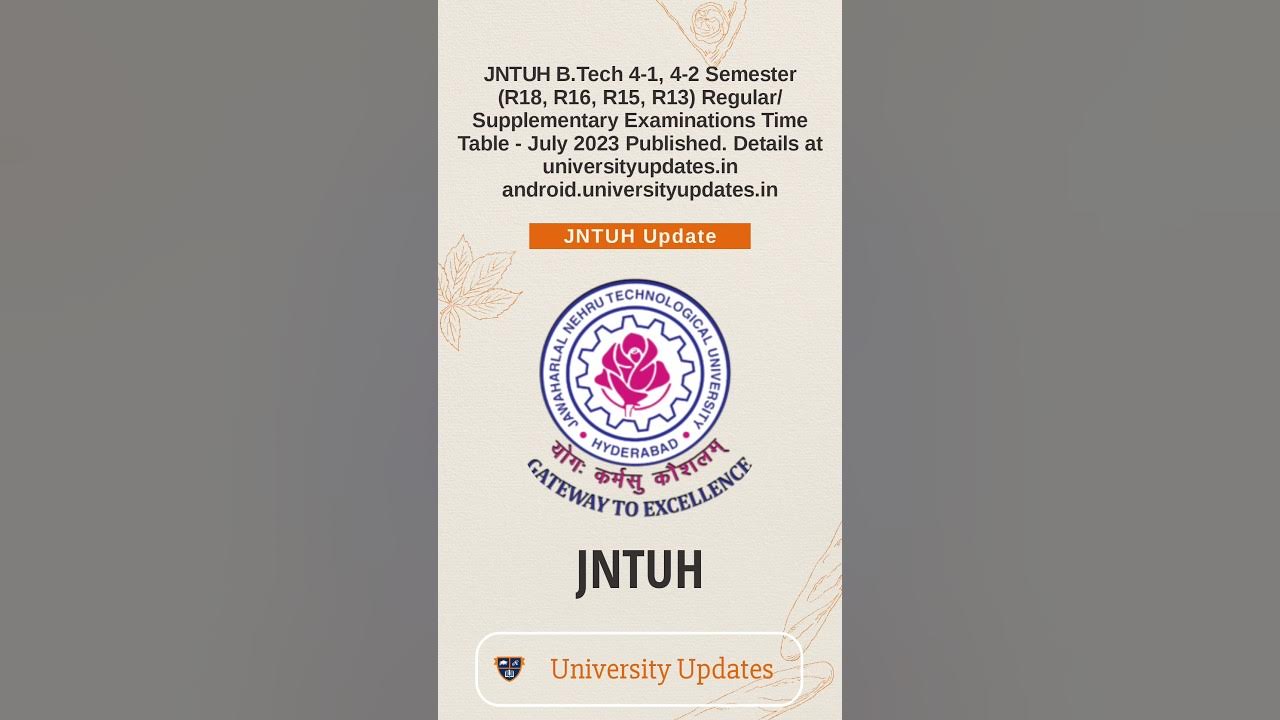 JNTUH B Tech 4 1 4 2 Semester Examinations Time Table July 2023 jntuh-b-tech-4-1-4-2-semester-examinations-time-table-july-2023