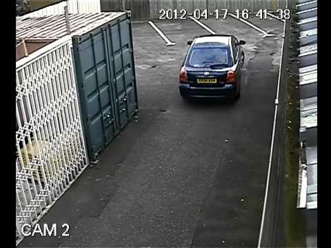 Qvis 600TVL P400 (Barrel CCTV Camera) Sample Footage - YouTube