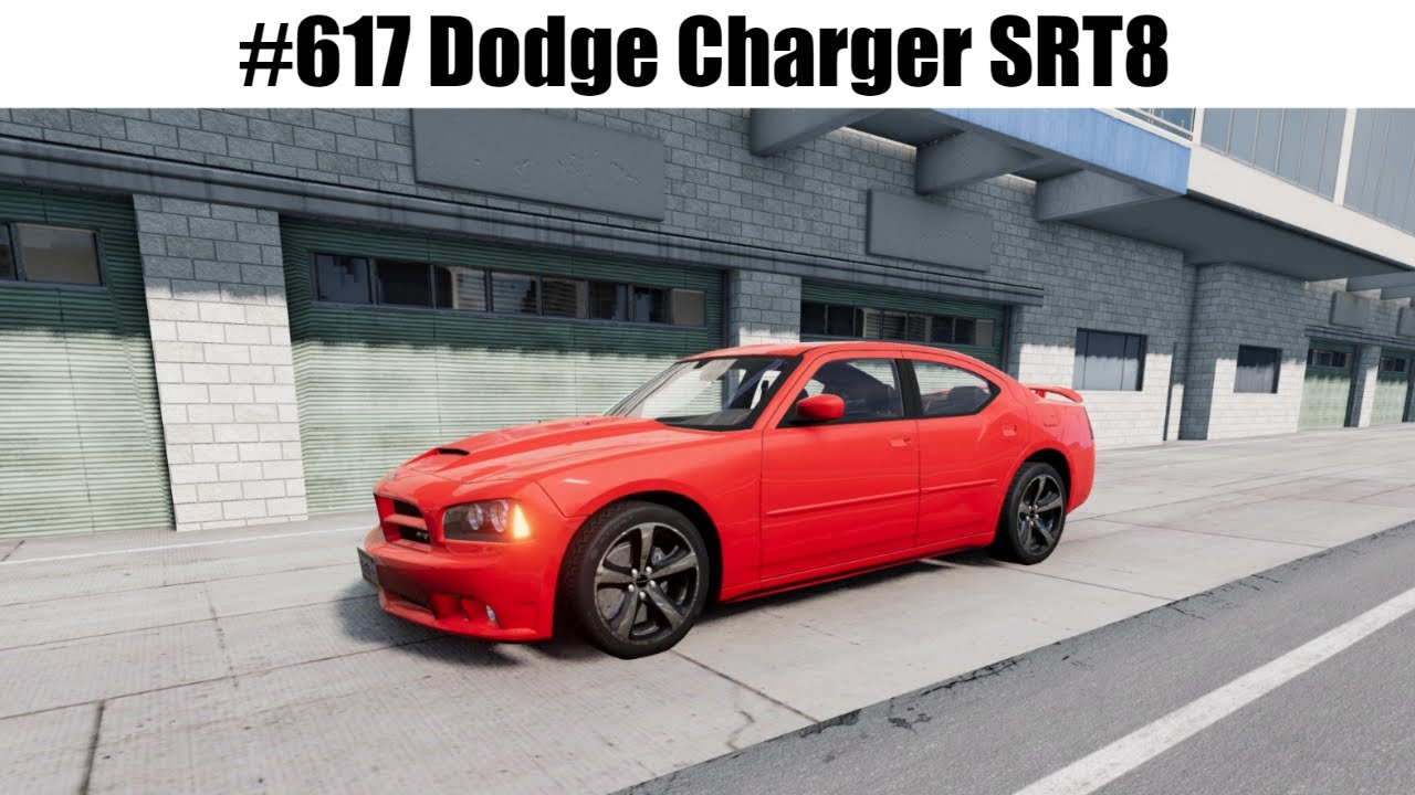 West Coast Trial: Dodge Charger SRT8 (Beamng Drive) - YouTube