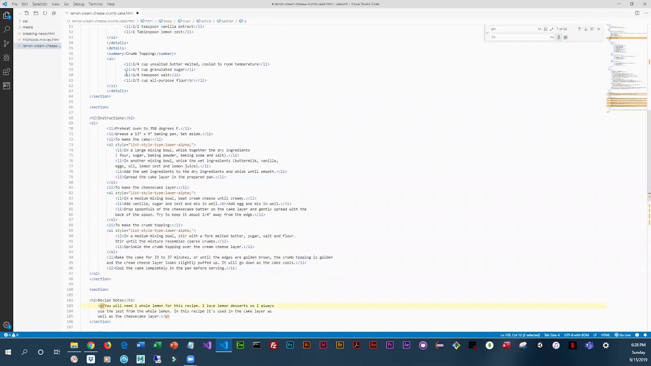 Convert Html Into Ordered Unordered Nested And Definition Lists Youtube 8244
