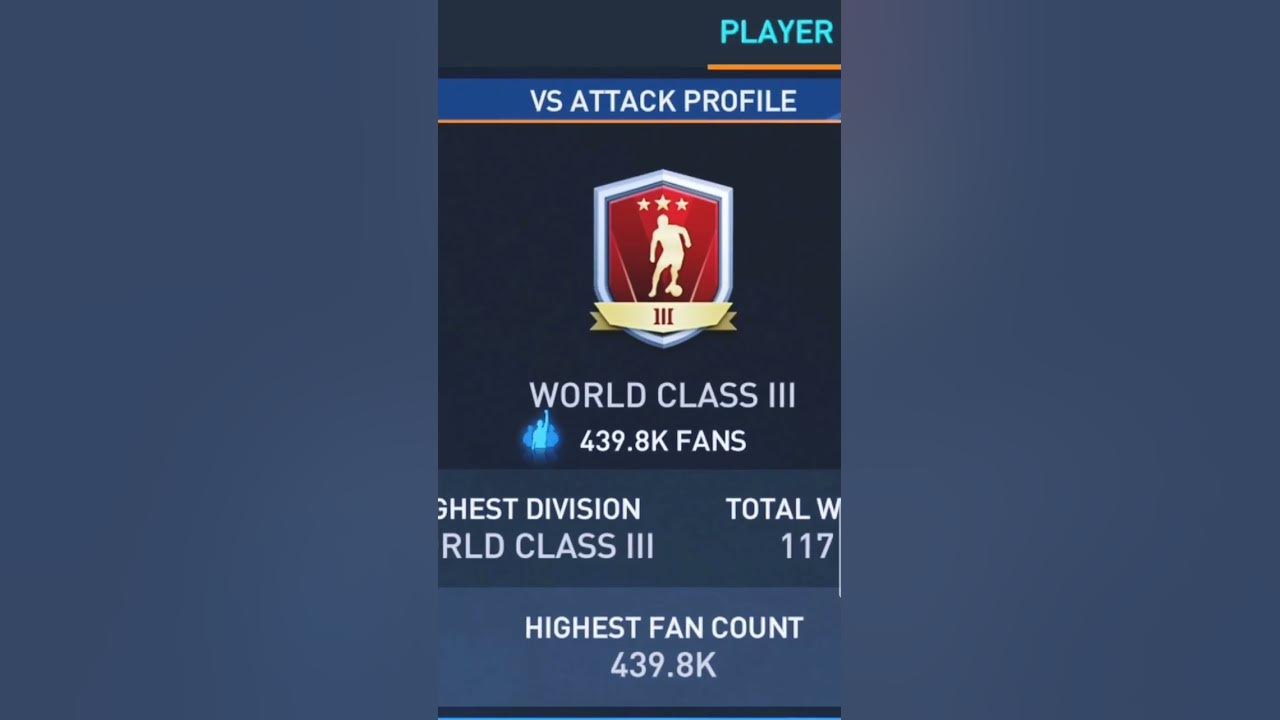 My fifa mobile profile (Main id) #fifamobile #shorts - YouTube