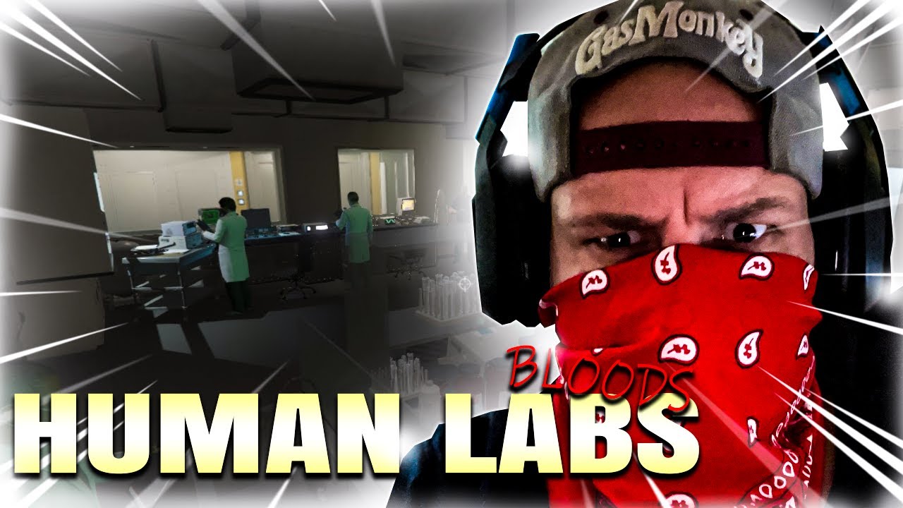 🩸 Bloods Überfallen *RAUB & FLUCHT* Human Labs mit 40 Geiseln... GTA RP ...