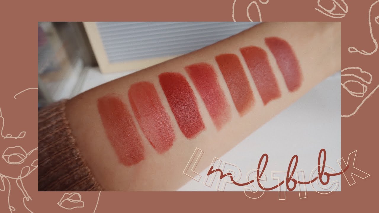 My MLBB Lipstick Collection - YouTube