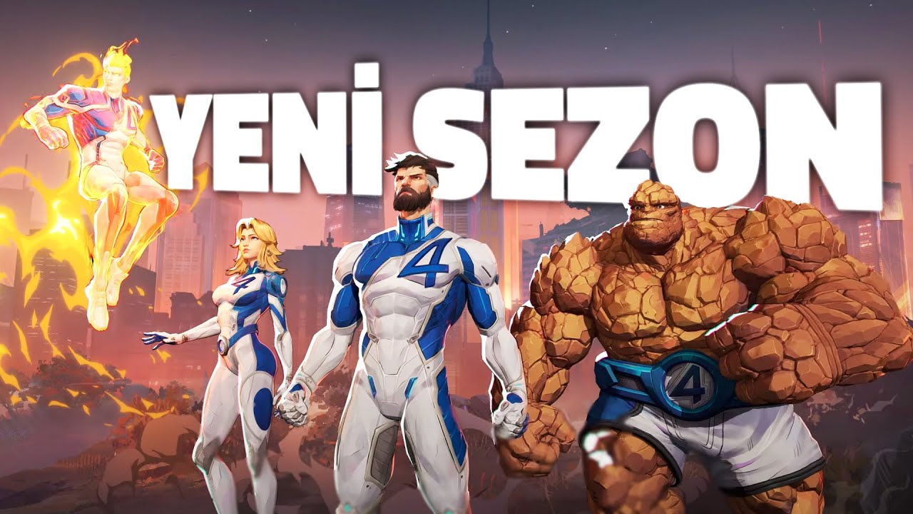 MARVEL RIVALS YENI SEZON FRAGMANI ÇIKTI! 4 YENİ KARAKTER, FANTASTIC 4 ...