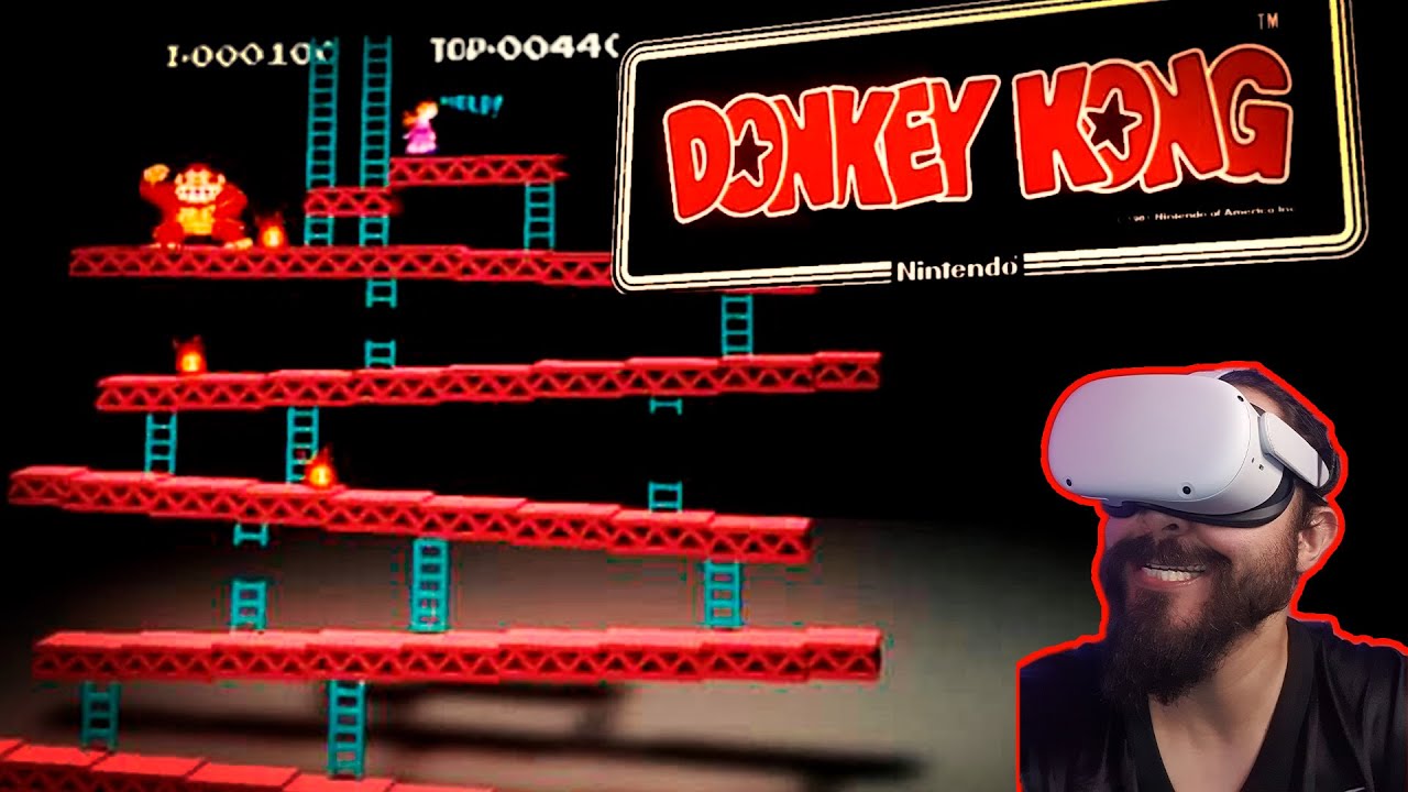 ENTREI NO DK DE NINTENDINHO!!! | DONKEY KONG VR - YouTube