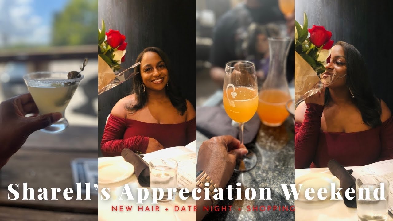 Weekend Vlog Sharell's Appreciation New Hair Shopping + More - YouTube
