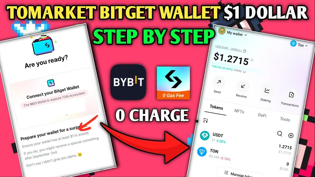 TOMARKET BITGET WALLET 1 DOLLAR | ENSURE YOUR WALLET HAS AT LEAST $1 IN ...