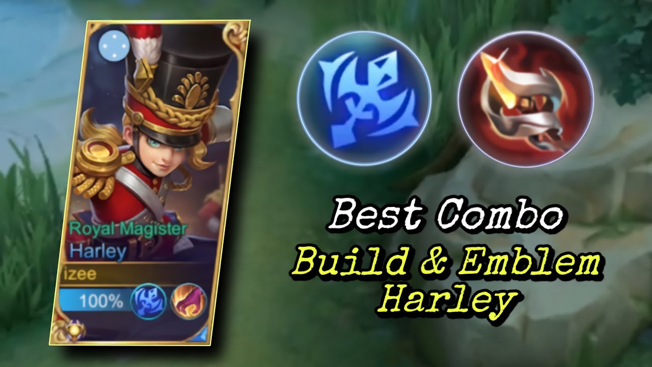 Combo Build & Emblem Ini Terlalu Sakit Untuk Harley - Mobile Legends - YouTube