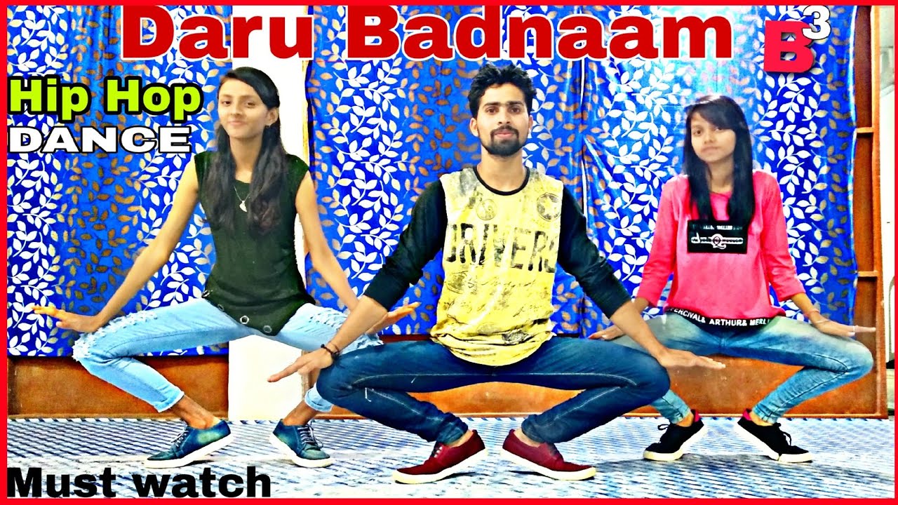 Daru Badnaam Song | Daru Badnaam Kardi Panjabi Song Dance Video | Hip ...