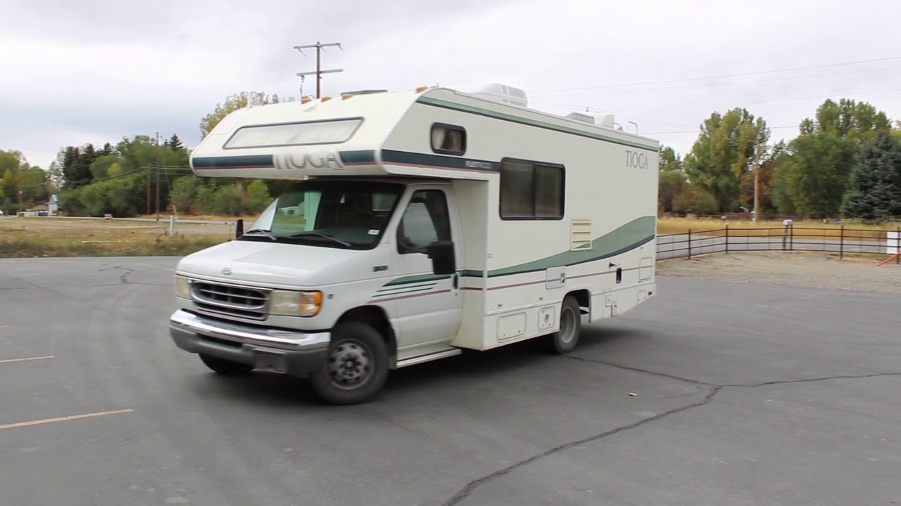 1998 Tioga Fleetwood Motorhome; Ford E350 chassis - YouTube