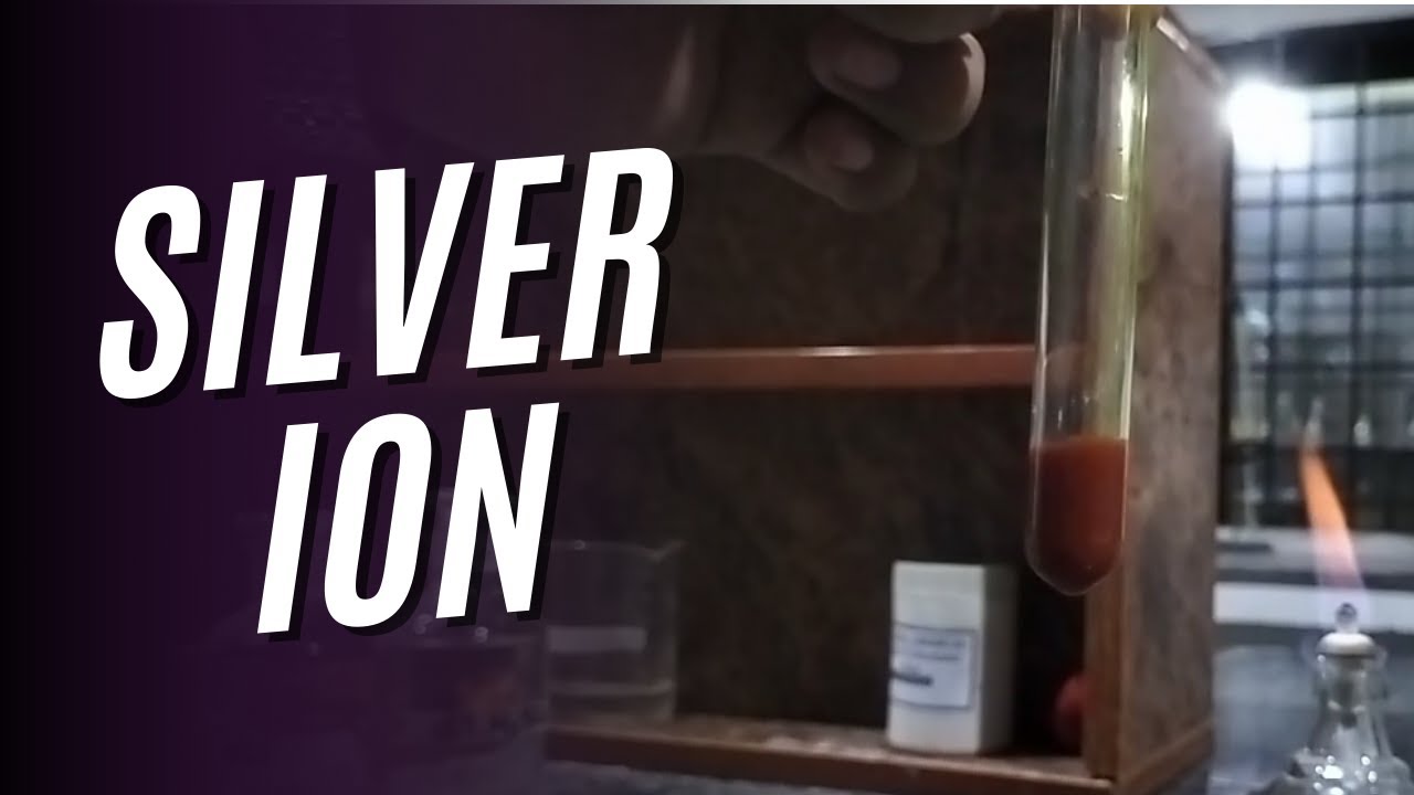 Tests of Silver Ion | Salt Analysis | Basic Radicals | Group1 | F.Sc ...