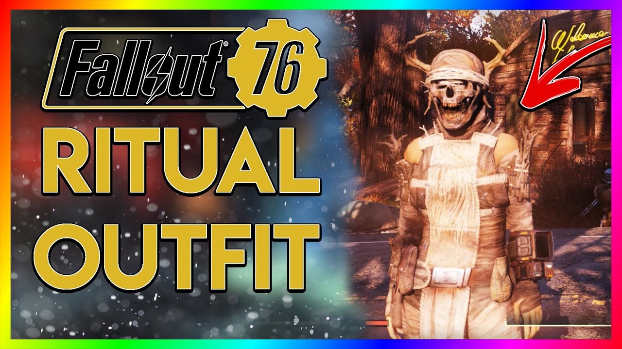 FALLOUT 76 Rare Armor Guide - Ritual Bindings + Ritual Mask (All Spawn ...