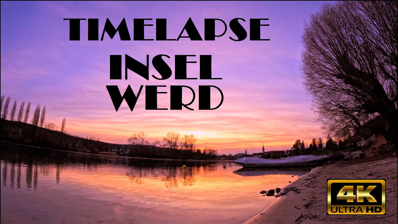 Timelapse - Insel Werd / Stein am Rhein Switzerland- GoPro 11 4K - YouTube