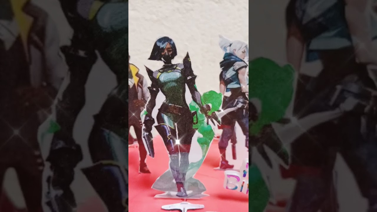 Valorant Themed Cake - YouTube