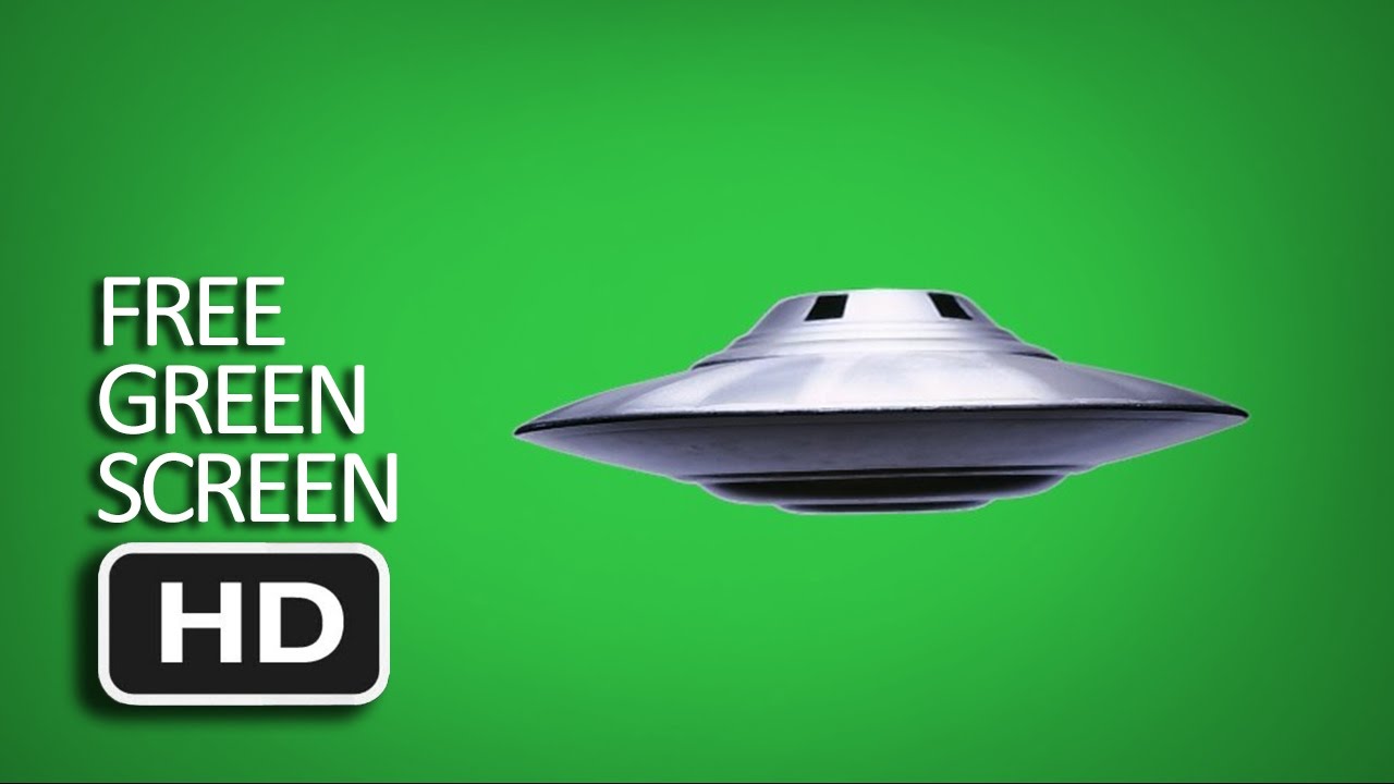 Free Green Screen - Flying UFO - YouTube