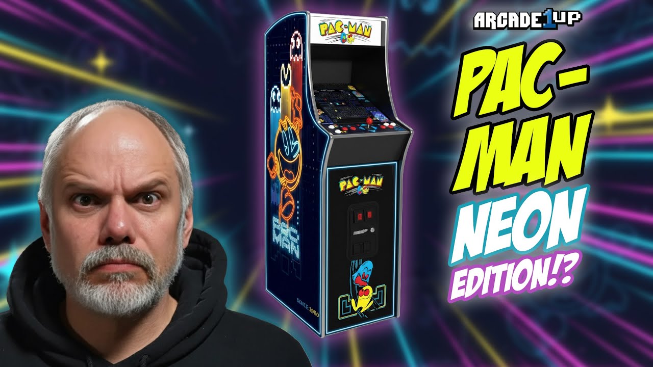 WTF is a Pac-man Deluxe - Neon Edition? Arcade1up's Big Holiday Play ...