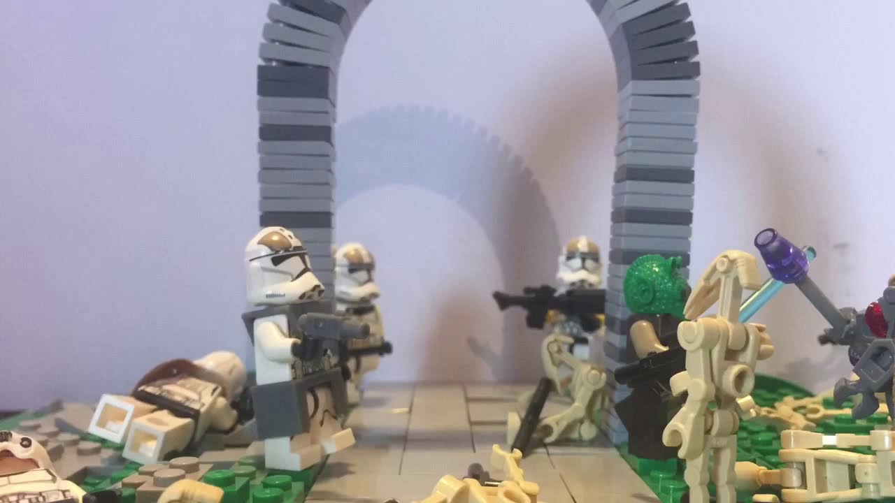 LEGO Star Wars Battle on Yavin IV MOC - YouTube