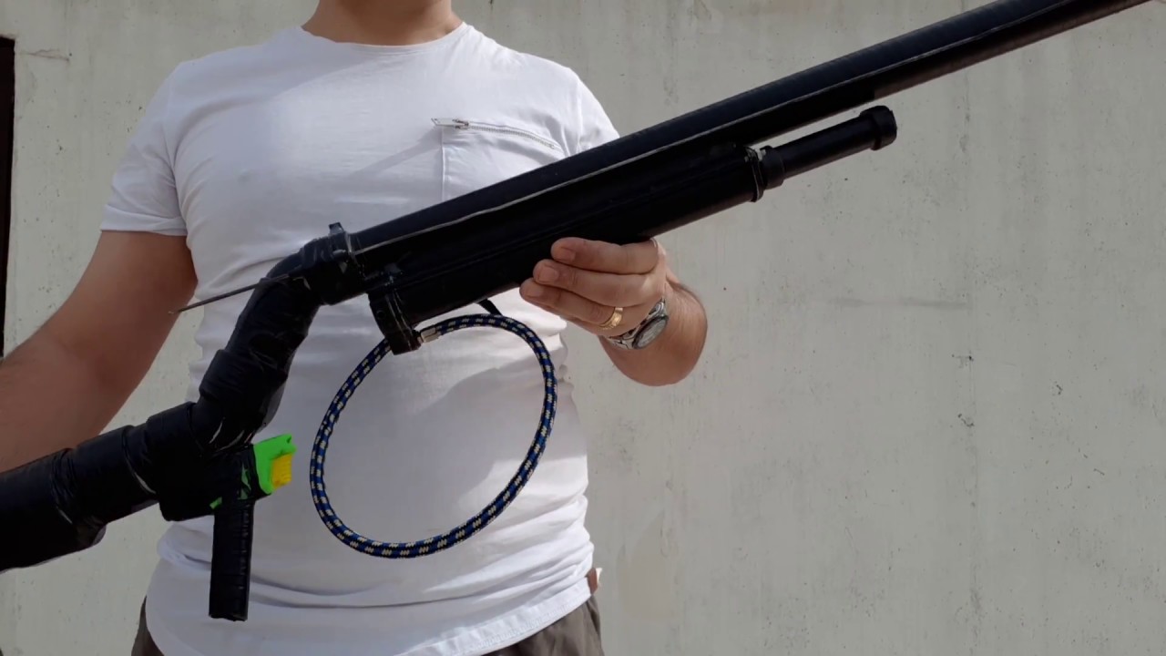 the big and multi-shooting and very very very powerful alcohol gun ...