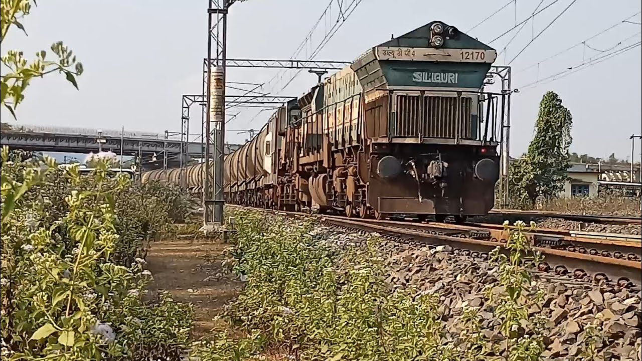 Oil Tanker Train | Petrol Diesel &Gas | Indian Railways - YouTube