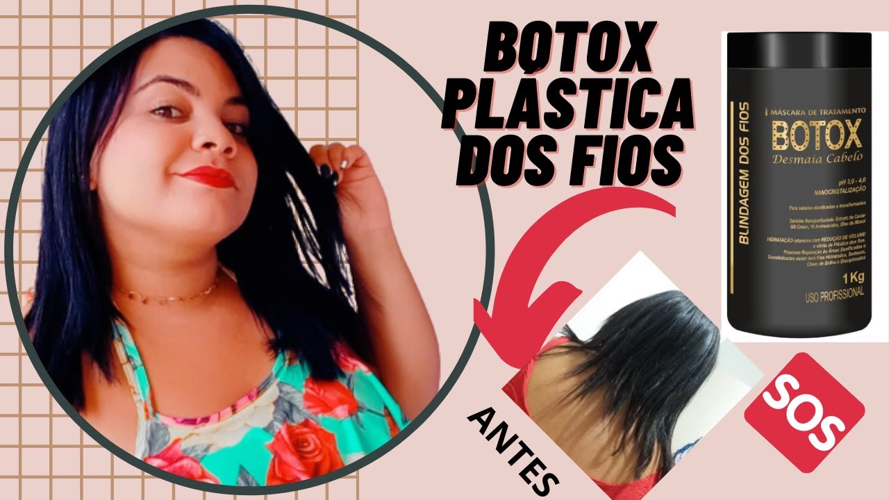 BOTOX BLINDAGEM DOS FIOS - YouTube