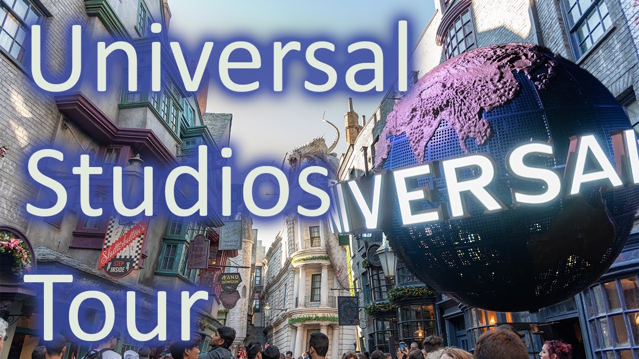 Universal Studios Orlando Tour and Walkthrough vs. Real Life in Los ...