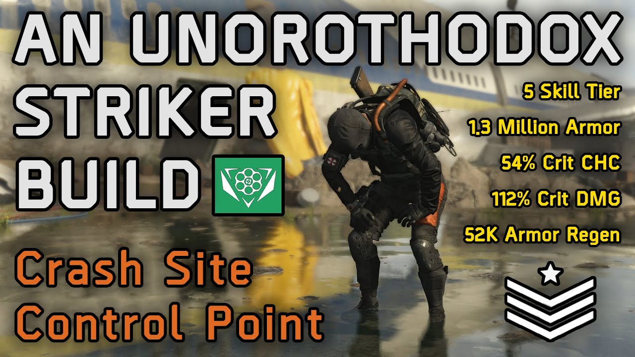 The Division 2 | A 5 Skill Tier Striker Build For Heroic Solo Content ...