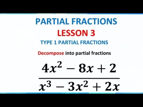 Decompose partial fractions with x^3 denominator| Case 1 partial ...