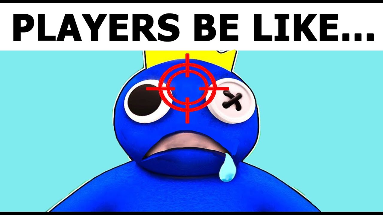 ROBLOX Rainbow Friends Players Be Like - YouTube