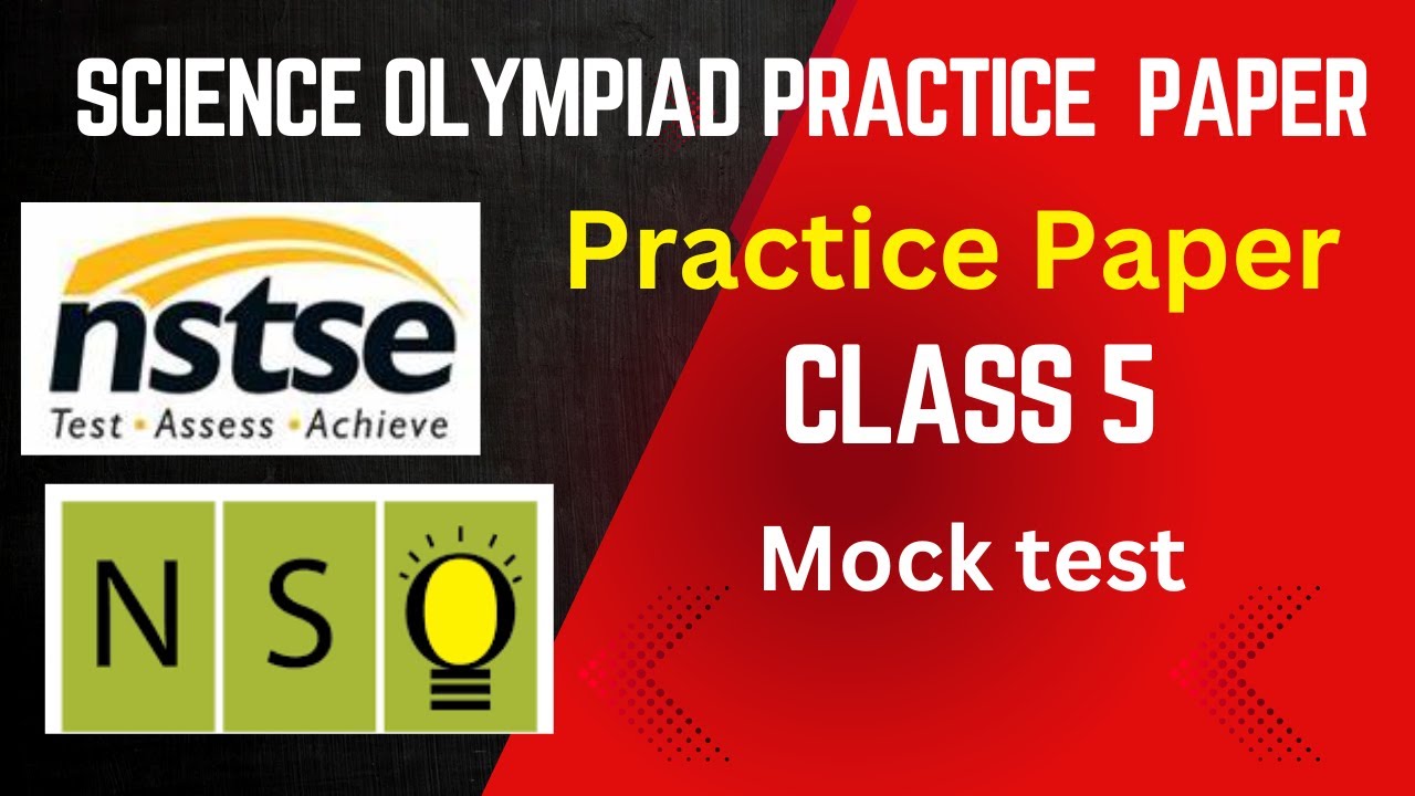 Science Olympiad preparation/ practice paper for class 5 /20 multiple ...